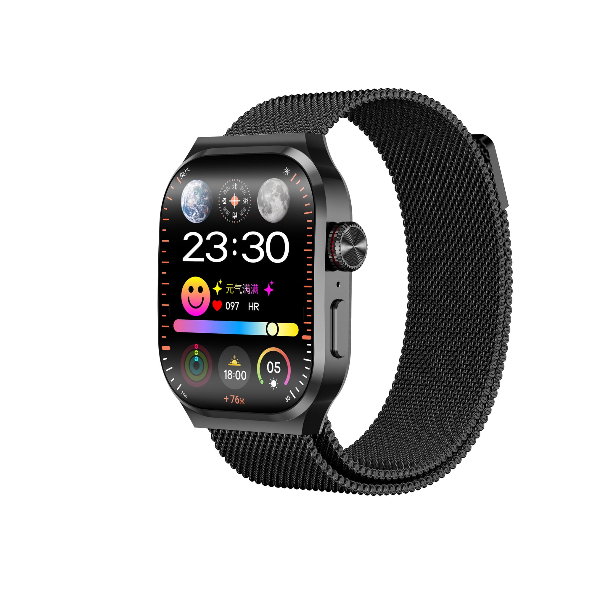 E EYAFA Smart Watch JS Watch 10S 2.13 inch AMOLED Screen Bluetooth Call ...