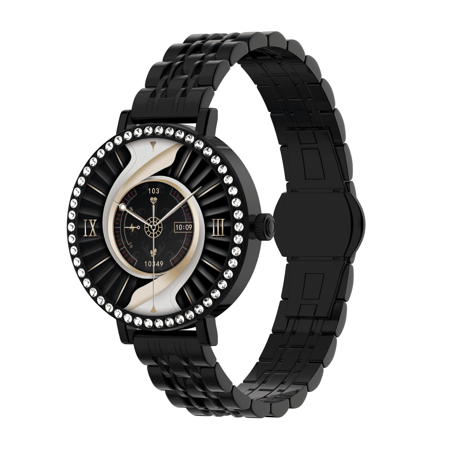 E EYAFA Women's Fashion Smart Watch HD36 with 1.19 inch AMOLED Screen ...