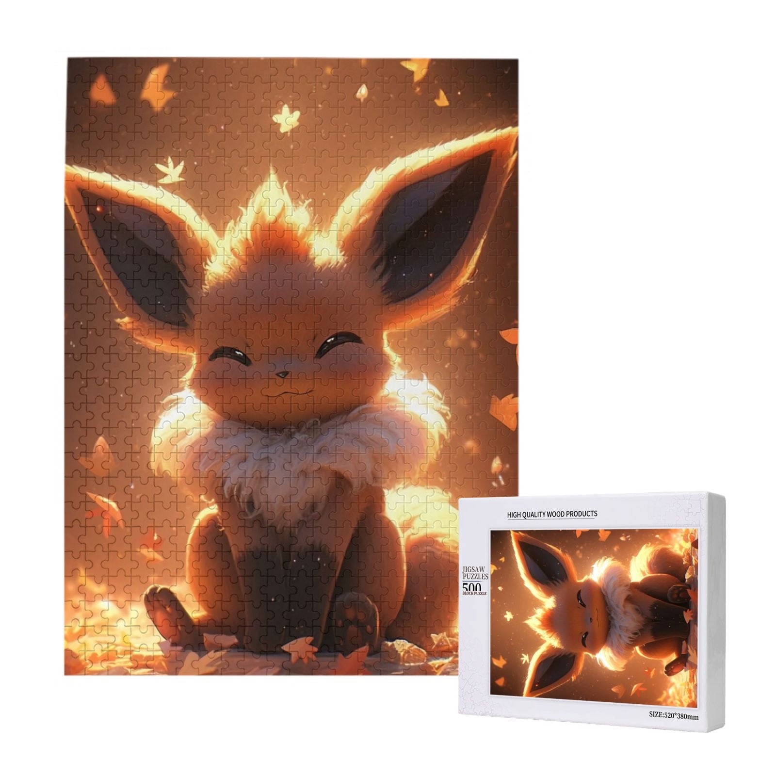 E-Evee Anime Puzzles Boys Girls Teens 300/500/1000 Piece Wooden Collage ...