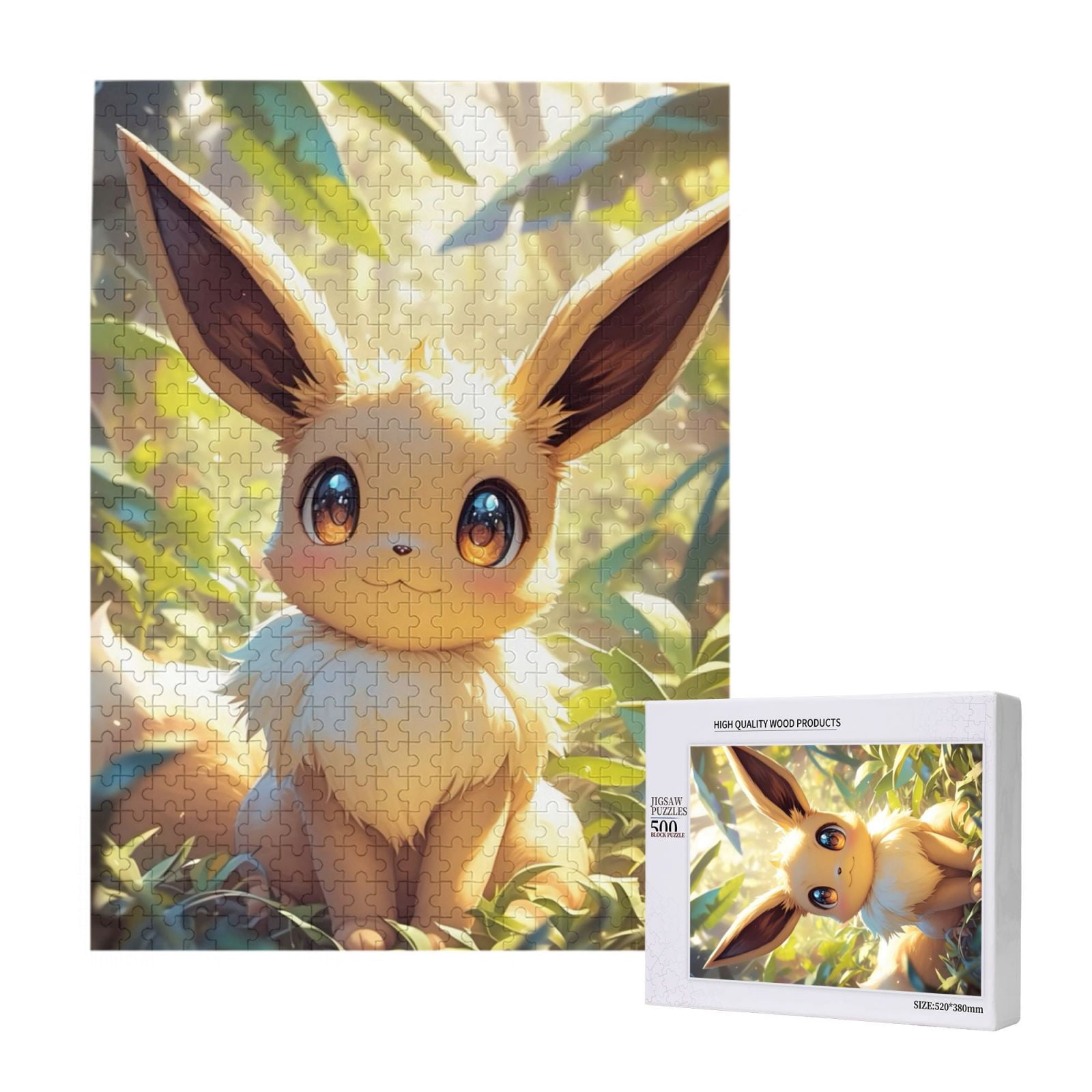 E-Evee Anime Puzzles Boys Girls Teens 300/500/1000 Piece Wooden Collage ...