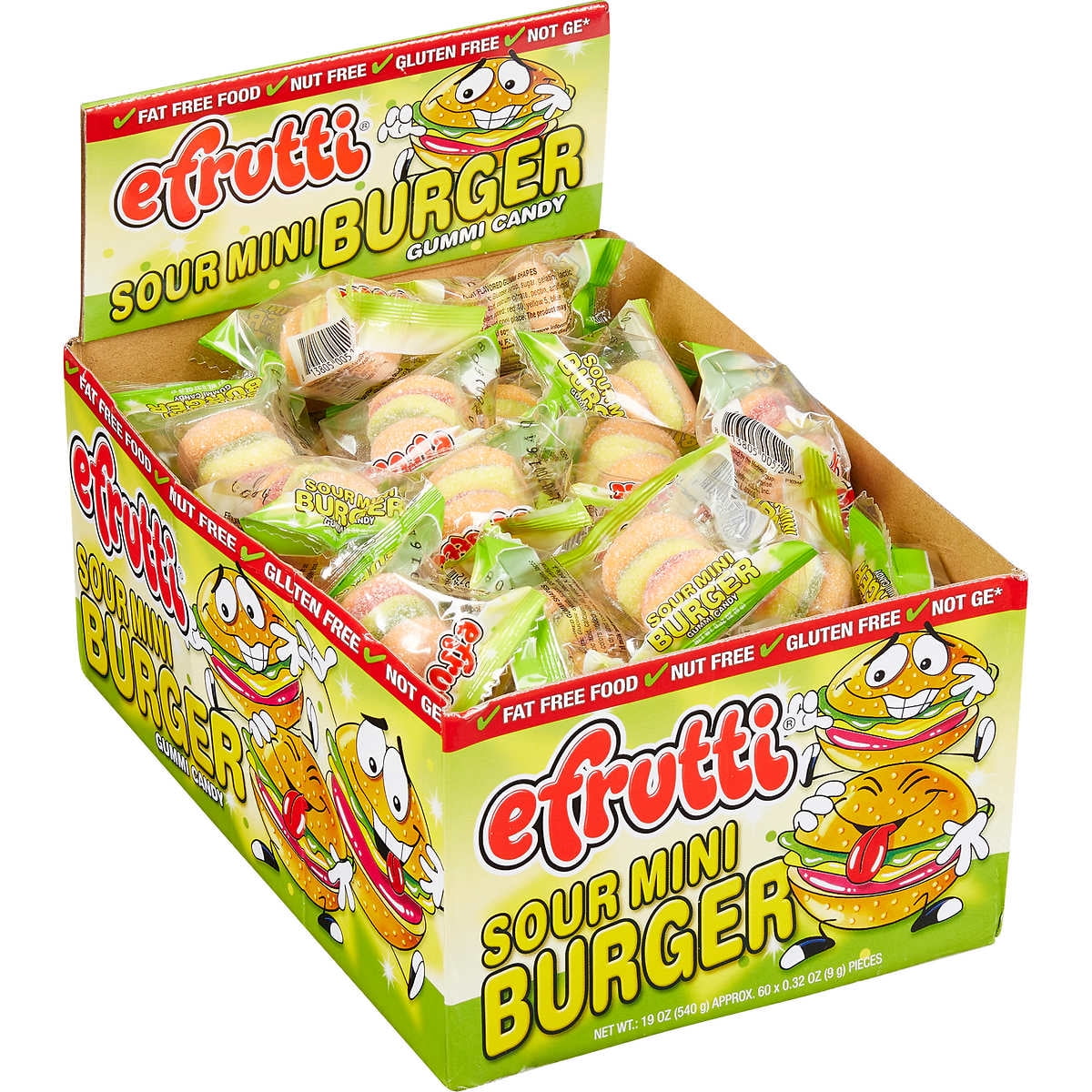 Gummy Hamburger Candy