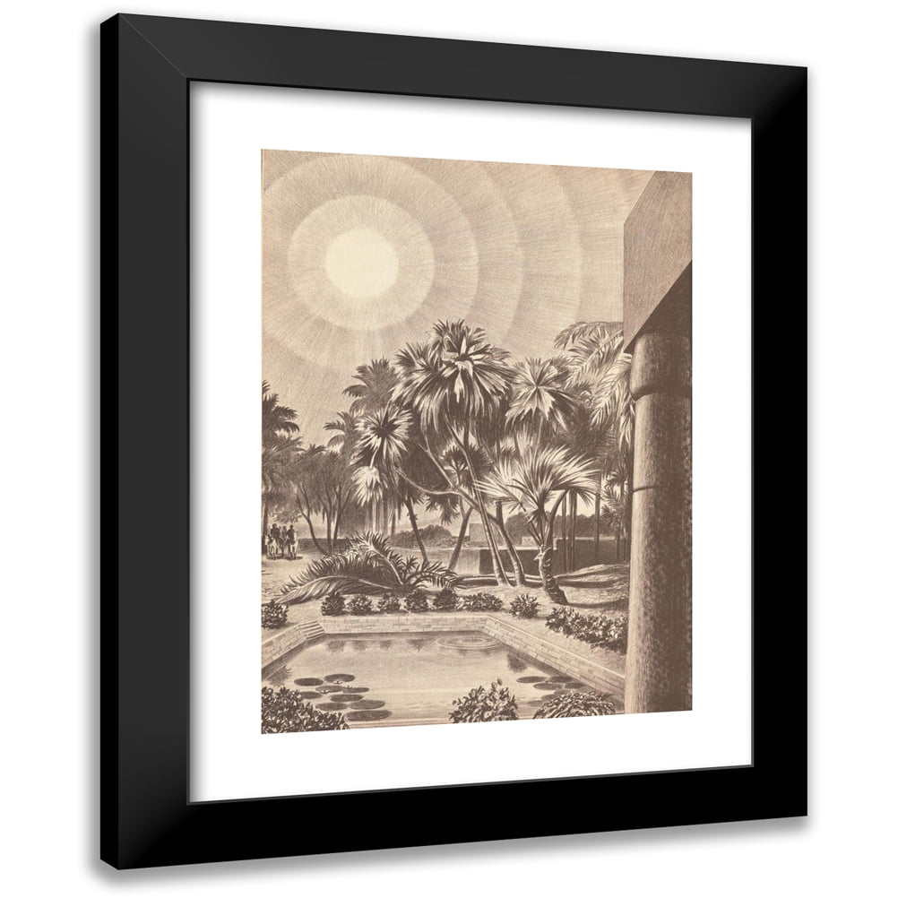 E. Harper Johnson 11x14 Black Modern Framed Museum Art Print Titled ...