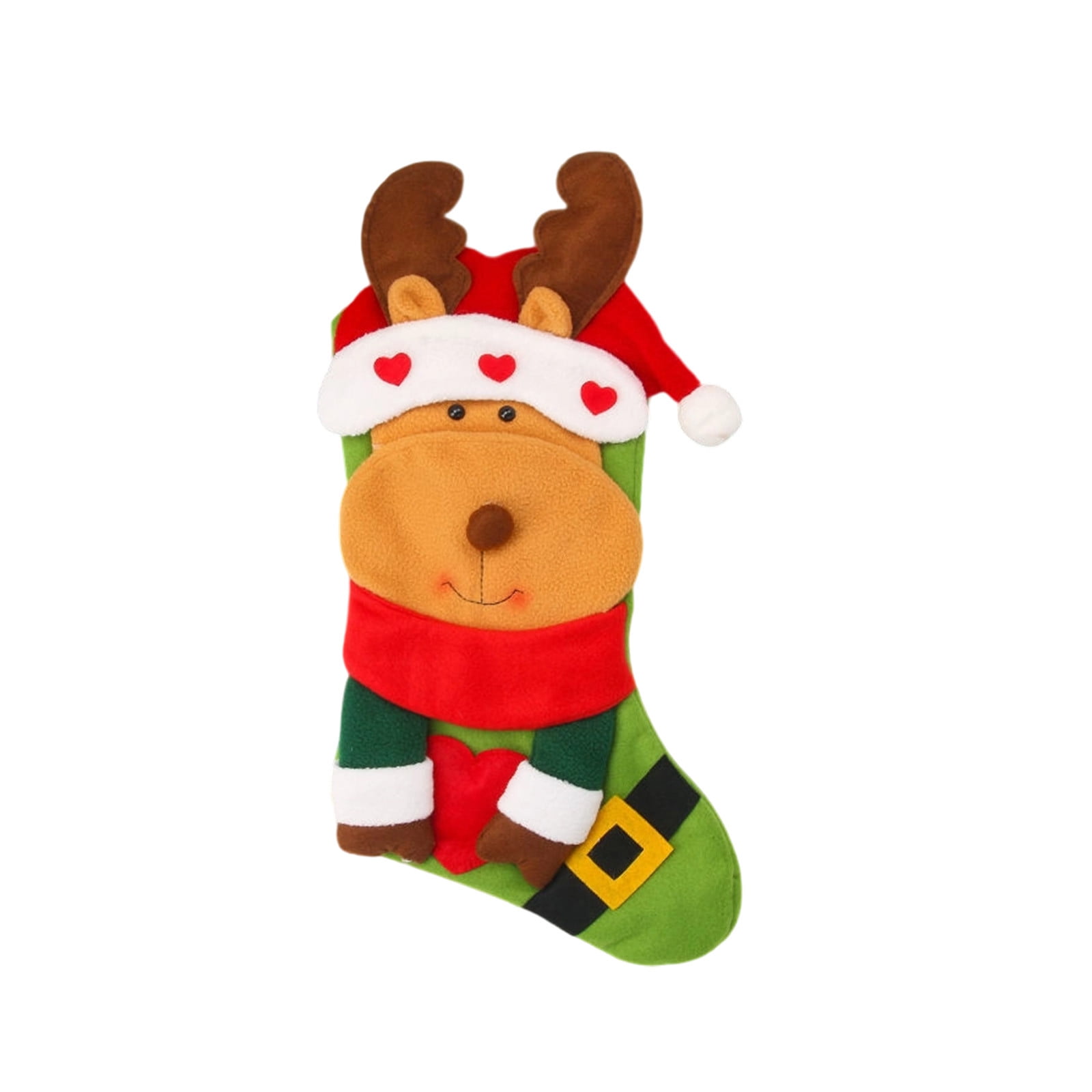E Holiday Stocking With Multiple Color Choices For Gift Wrapping And ...