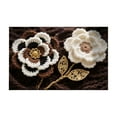 E Imitation Crochet Flower Doormat Diatomaceous Earth Bath Mat Anti ...