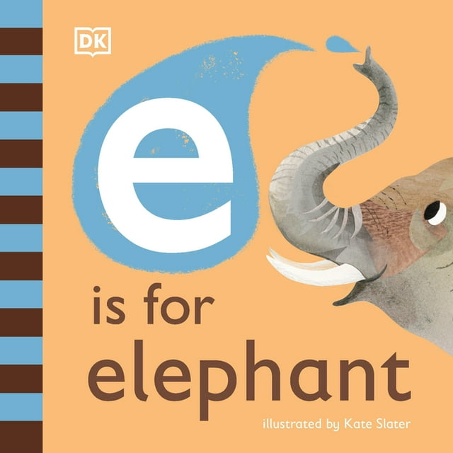 E Is for Elephant (Board Book) - Walmart.com