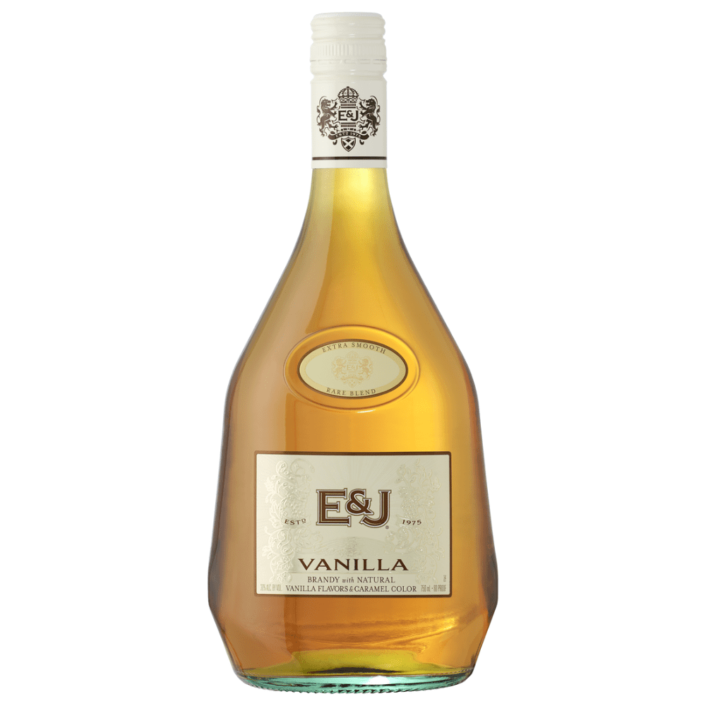 E&J Vanilla Brandy, 750ml Glass Bottle, 40% ABV - Walmart.com