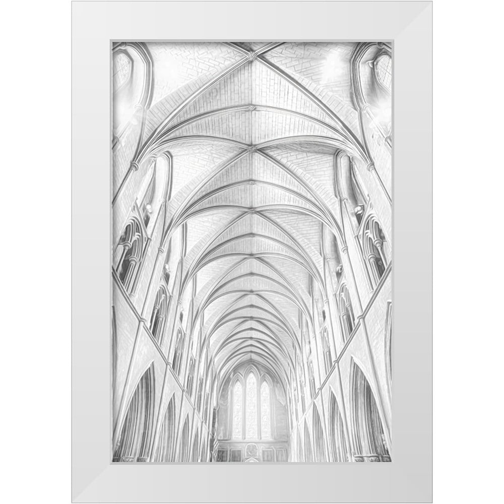 E. Karcz, Gary 11x14 White Modern Wood Framed Museum Art Print Titled ...