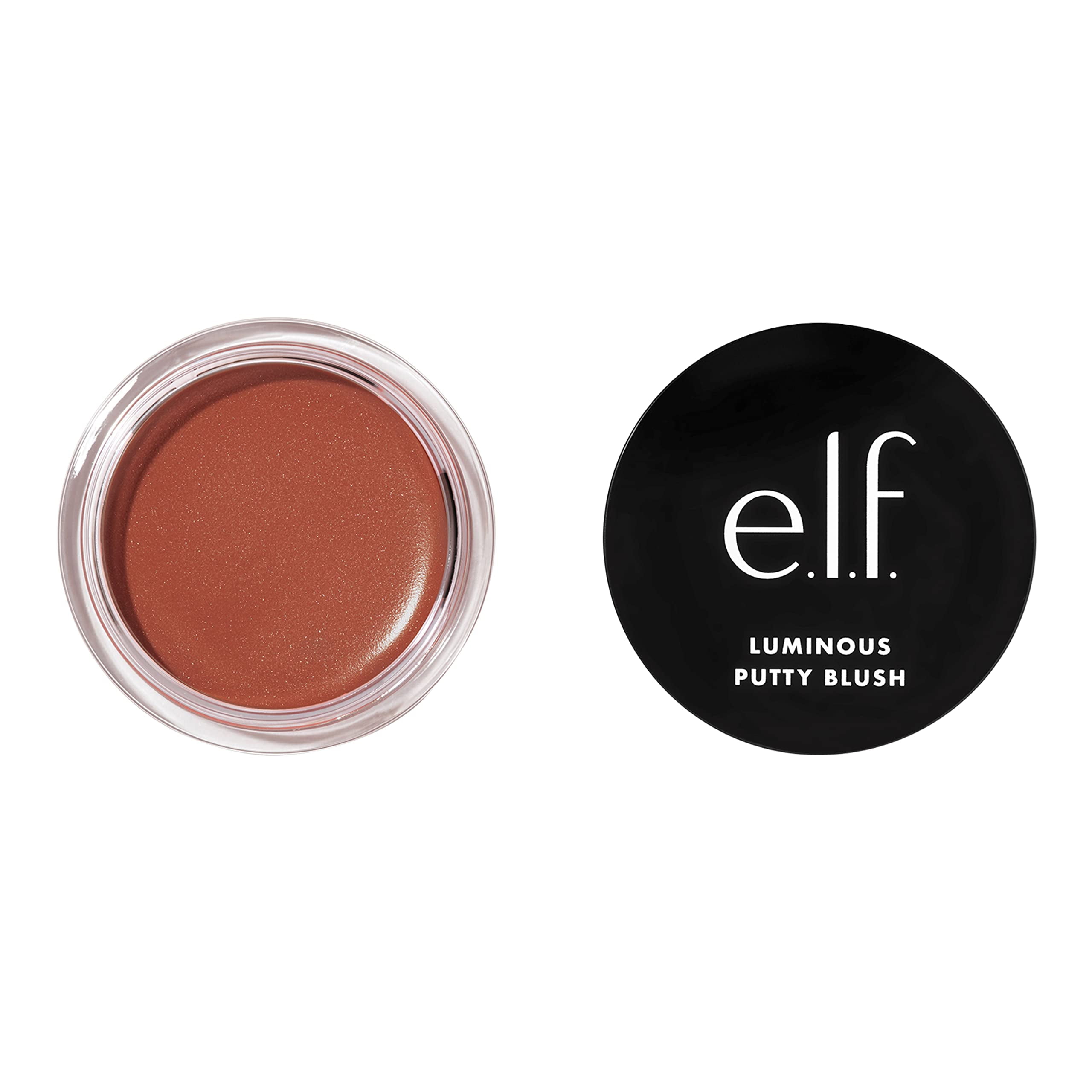 E.L.F. Luminous Putty Blush, Putty-To-Powder, Buildable Blush With A ...