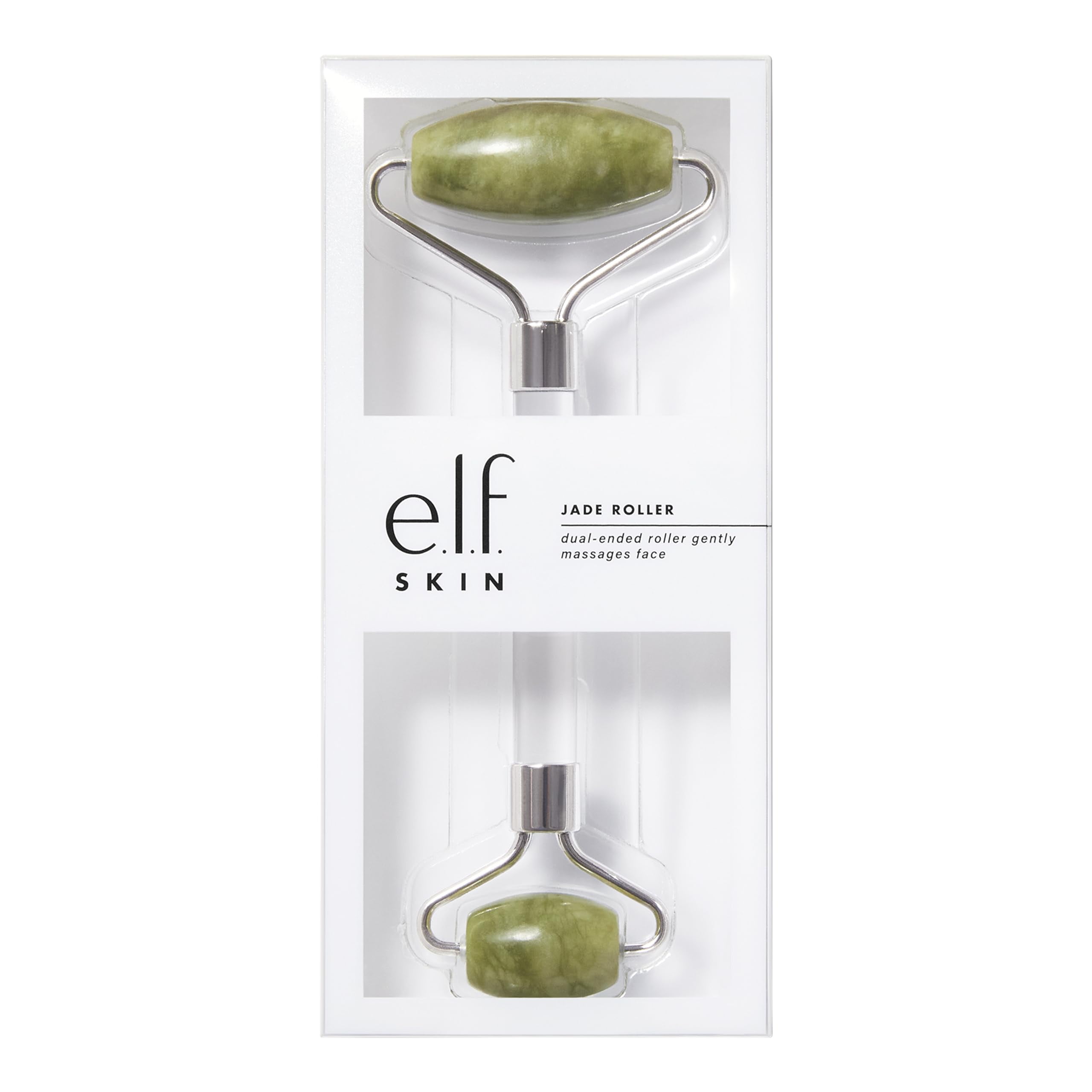 E.L.F. Skin Jade Roller, Facial Roller To Massage & Destress Skin ...
