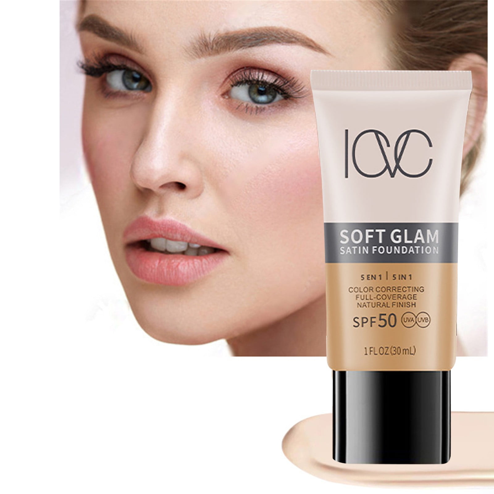 E.L®F. Soft Glam Foundation Foundation Medium Coverage Long Lasting ...