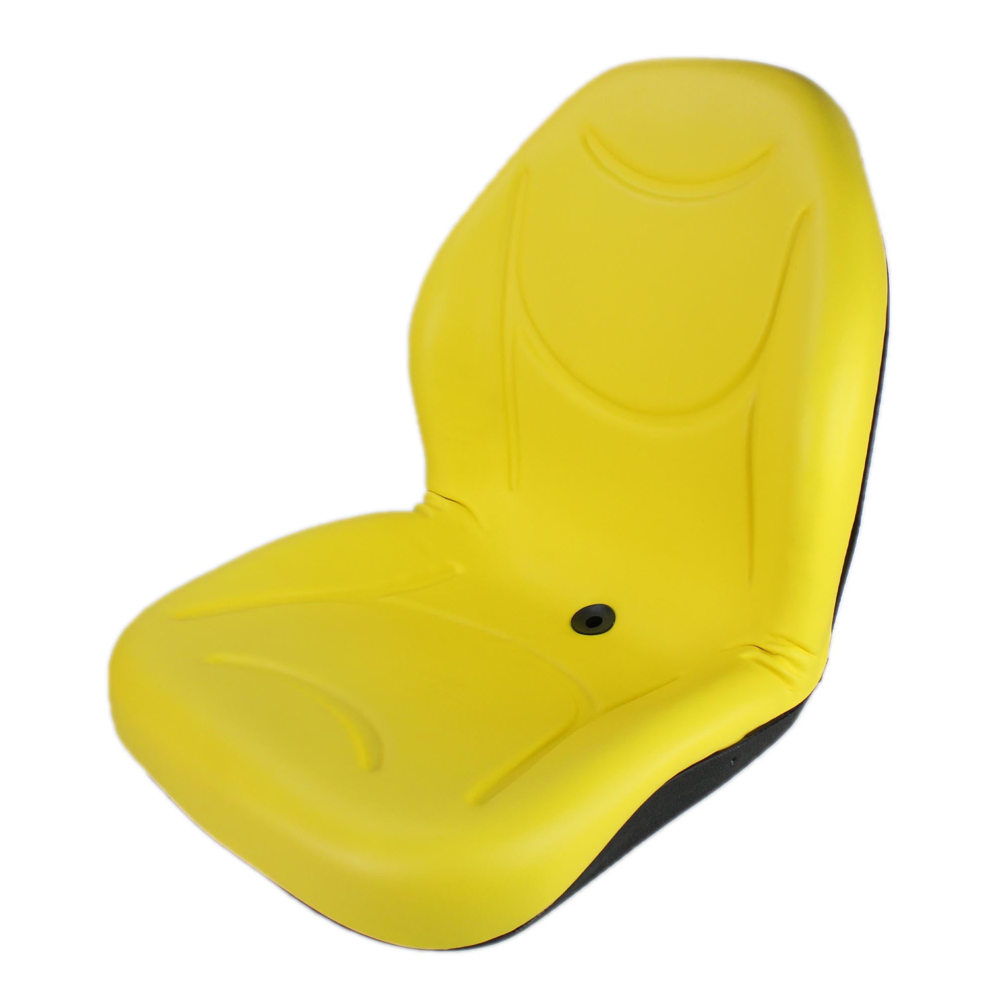 E-LGT125YL Universal Yellow Vinyl Seat for L&G, UTV, Tractor & Skid ...