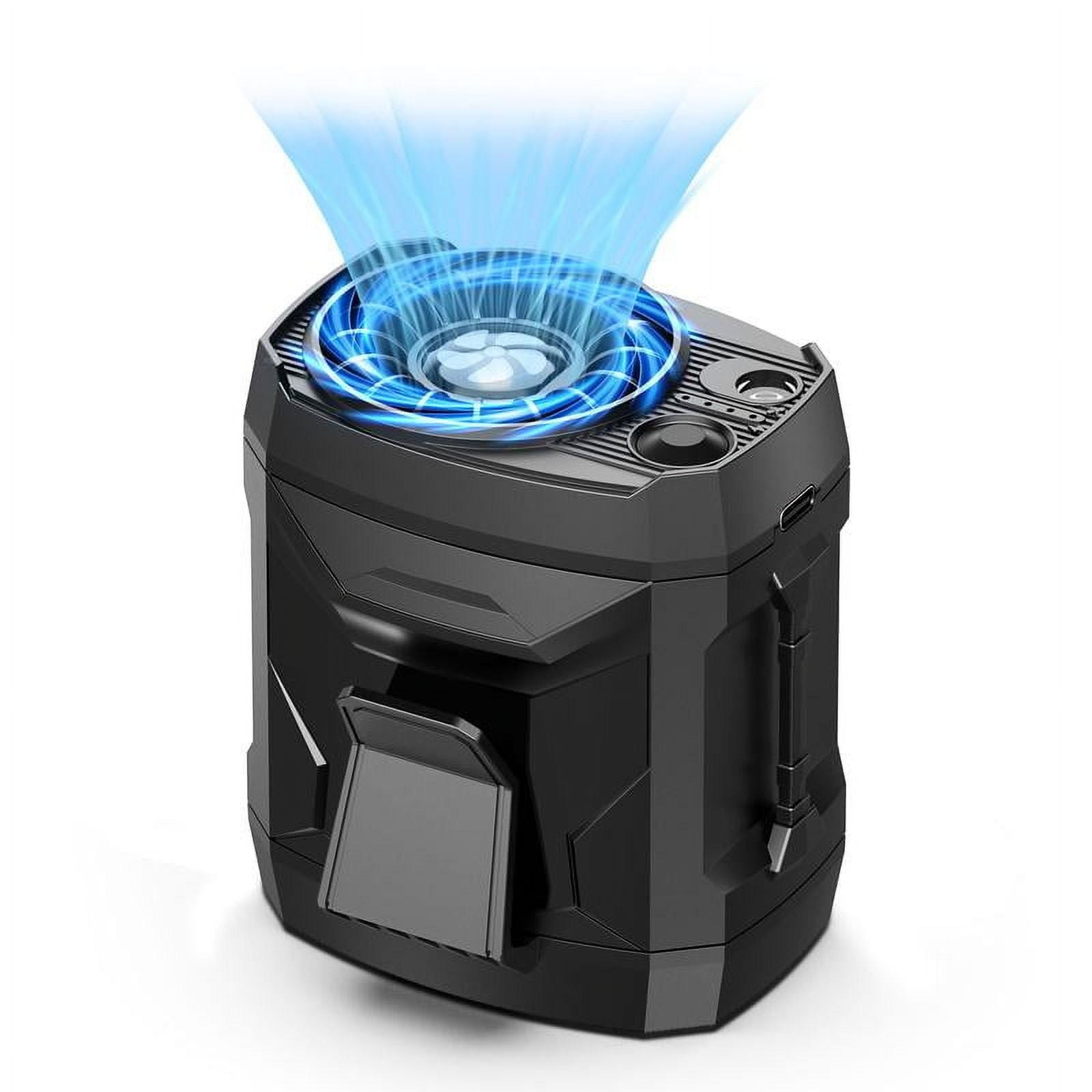 Portable Fan Rechargeable With stand,4 Speeds Strong Airflow Small Fan ...