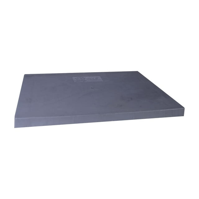 E Lite Plastic Equipment Pad for HVAC Systems, 32" x 32" x 3", Gray ...