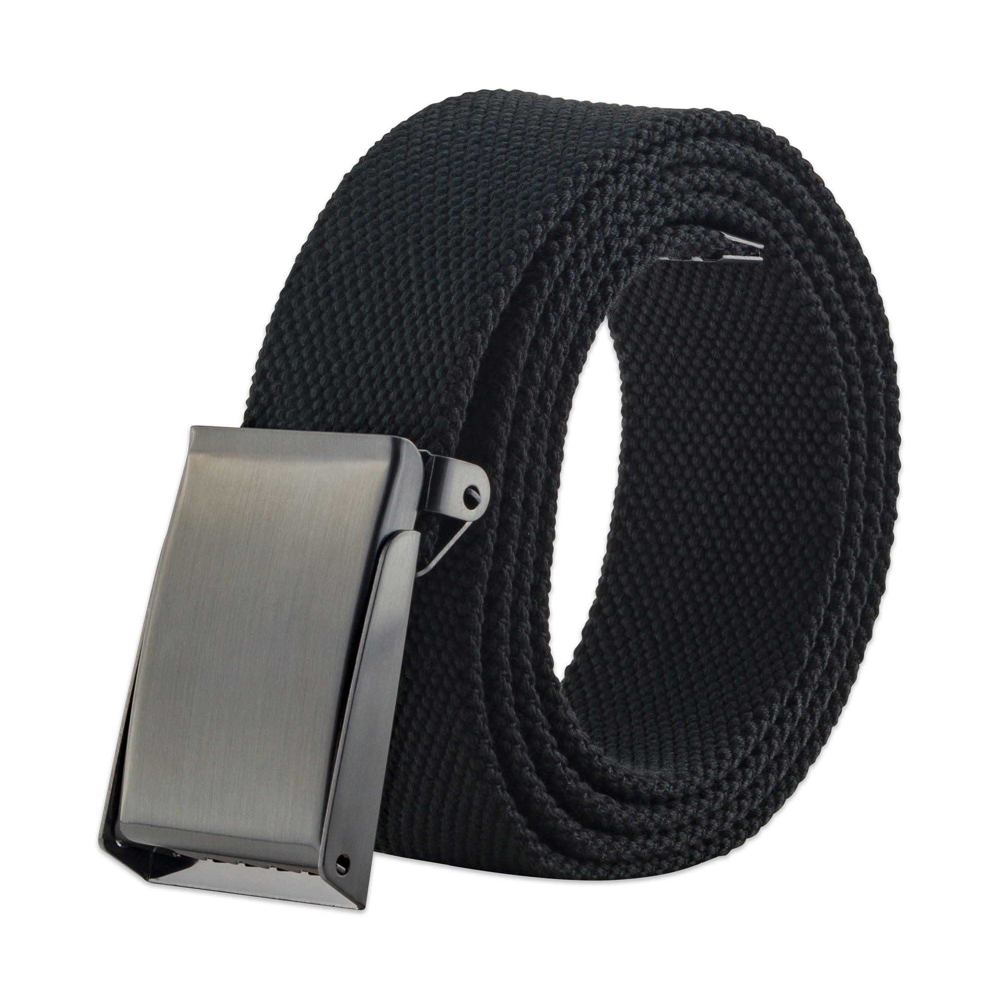 E-Living Store Fully Adjustable Men's Military Style Canvas Web Belt ...