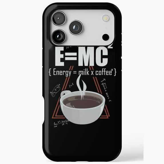 E MC2 Milk Coffee Energy Case for iPhone 11 12 13 14 15 16 17 Pro Max ...