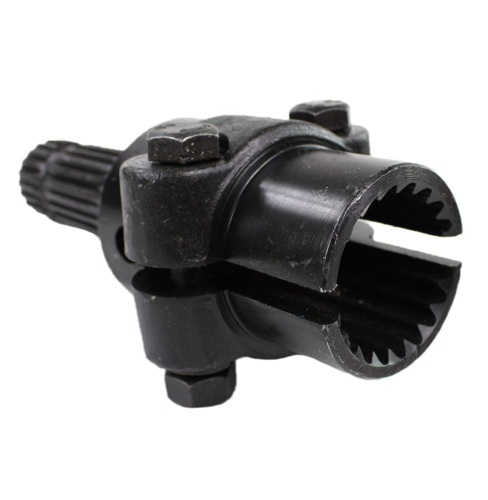 E-PA28 Clamp Type PTO Adapter, Female 1-3/4" & 20 Spline, Male 1-3/8 ...