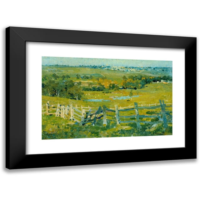 E Phillips Fox 14x11 Black Modern Framed Museum Art Print Titled - Heidelberg (Between Circa ...