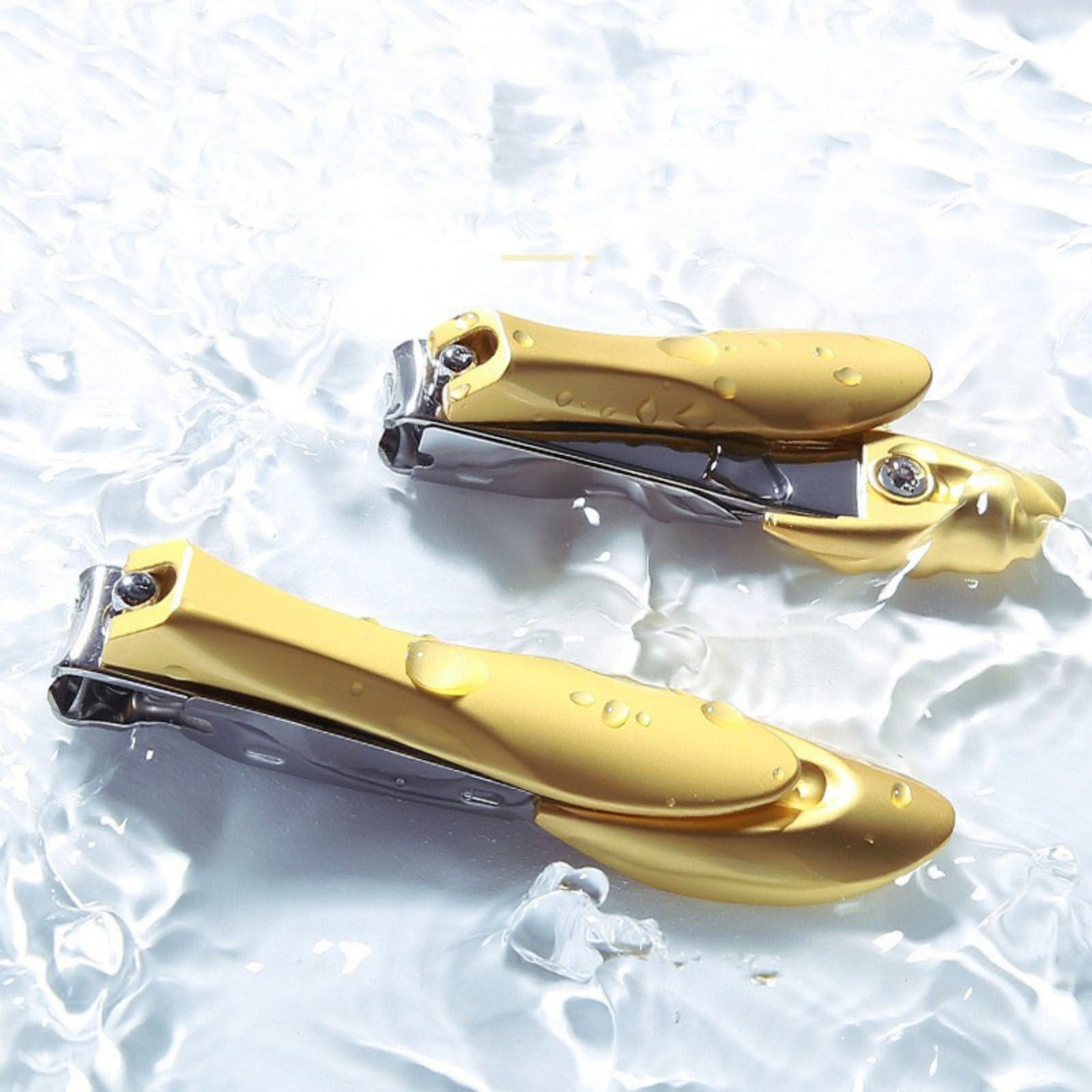 E Premium Stainless Steel Nail Clippers With Built In Nail File ...