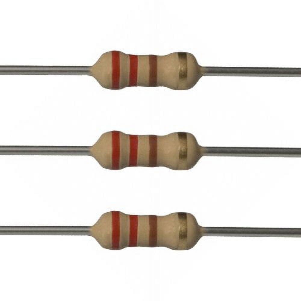 E-Projects 100EP514220R 220 Ohm Resistors, 1/4 W, 5% (Pack of 100 ...