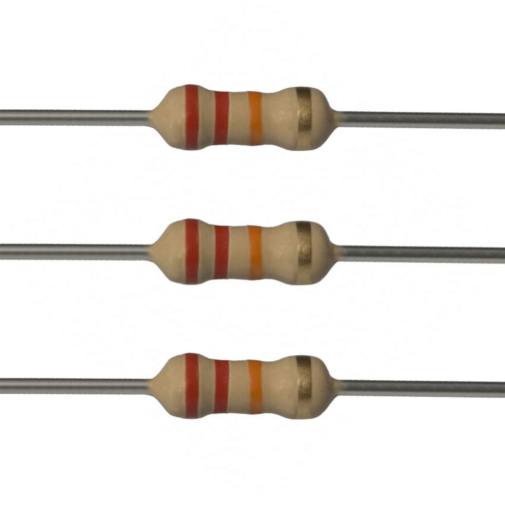 E-Projects 10EP51422K0 22k Ohm Resistors, 1/4 W, 5% (Pack of 10 ...