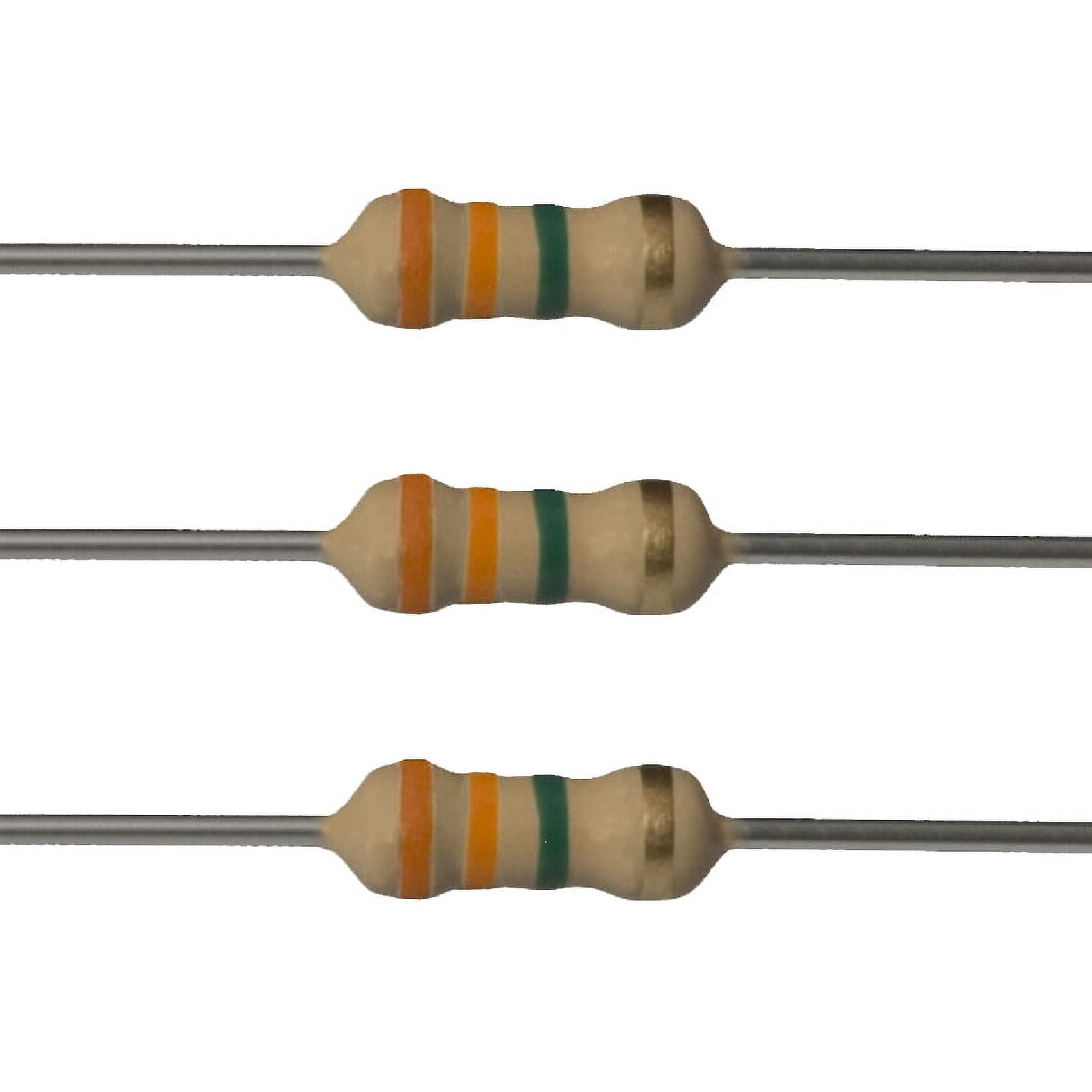 E-Projects 10EP5143M30 3.3M Ohm Resistors, 1/4 W, 5% (Pack of 10 ...