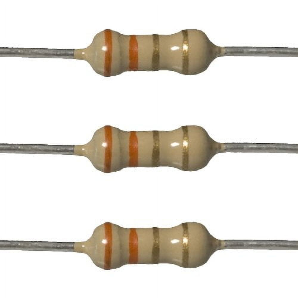 E-Projects 10EP5143R30 3.3 Ohm Resistors, 1/4 W, 5% (Pack of 10 ...