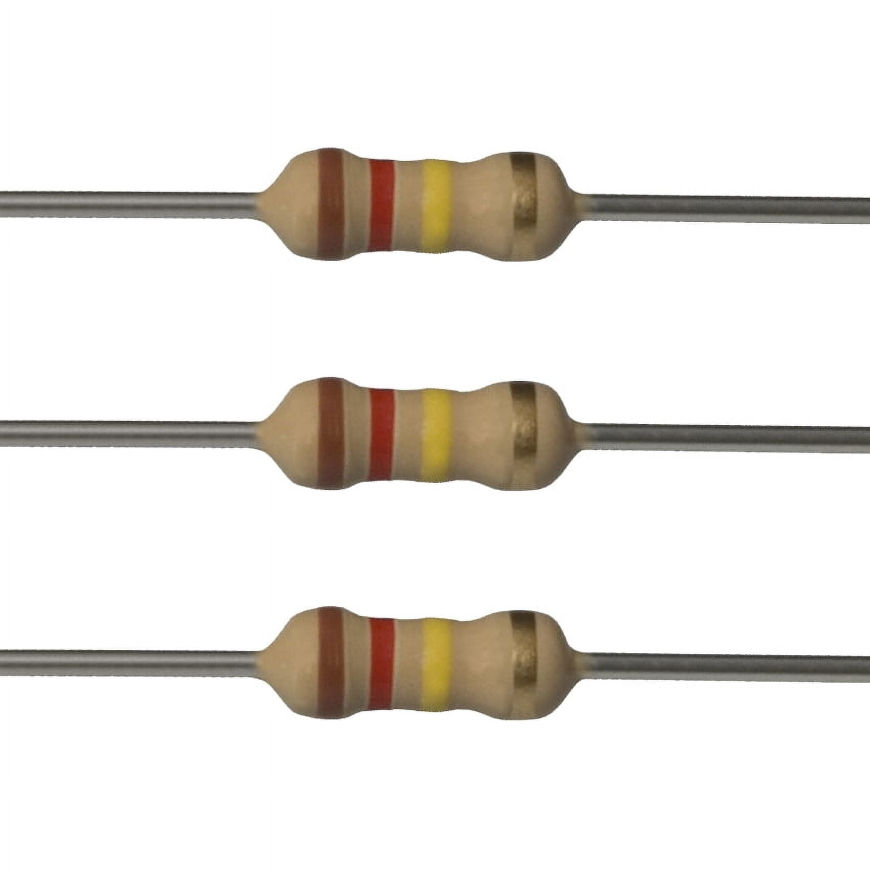 E-Projects 250EP514120K 120k Ohm Resistors, 1/4 W, 5% (Pack of 250 ...