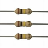 E-Projects 25EP512100K 100k Ohm Resistors, 1/2 W, 5% (Pack of 25 ...