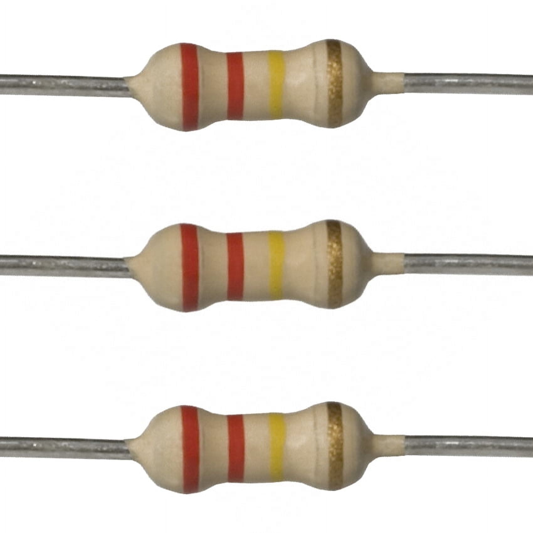 E-Projects 25EP512220K 220k Ohm Resistors, 1/2 W, 5% (Pack of 25 ...