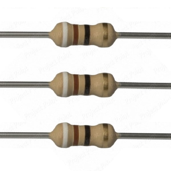E-Projects 500EP51491R0 91 Ohm Resistors, 1/4 W, 5% (Pack of 500 ...