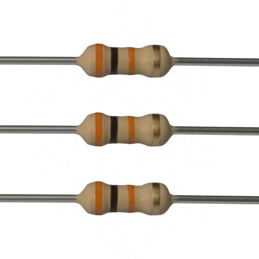 E-Projects 50EP51430K0 30k Ohm Resistors, 1/4 W, 5% (Pack of 50 ...