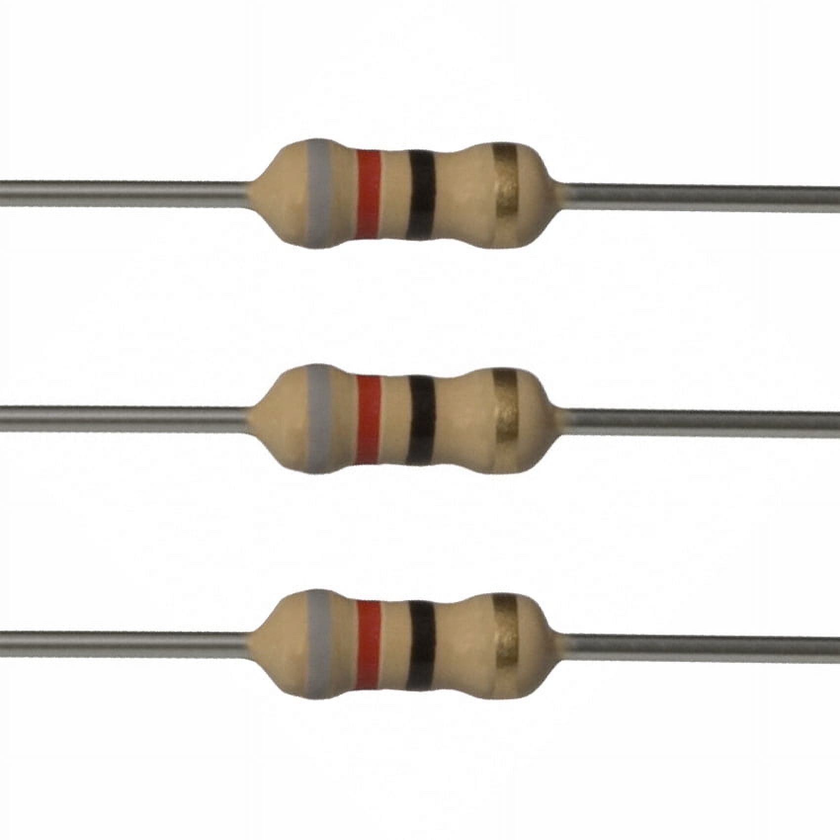 E-Projects 50EP51482R0 82 Ohm Resistors, 1/4 W, 5% (Pack of 50 ...
