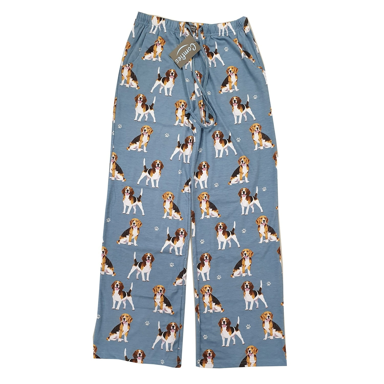 E & S Imports Womens Pajama Pants Dog Pajamas for Women Dog Print ...