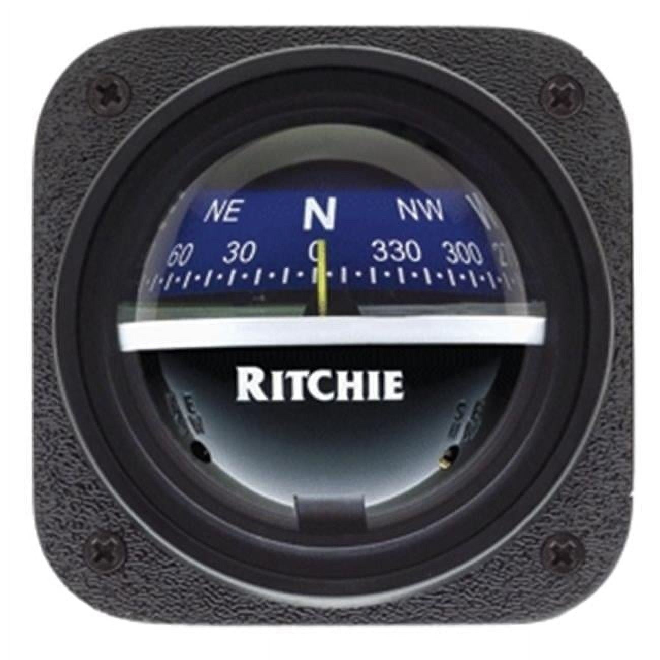 E.S. Ritchie Explorer Compass - Blue Dial - Bulkhead Mount - Walmart.com
