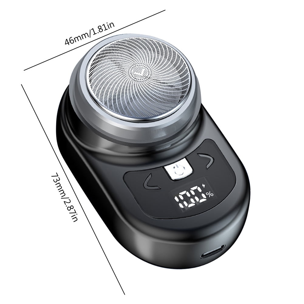 E-SHAVER Mini Electric Travel Shaver For Men Pocket Size Portable ...