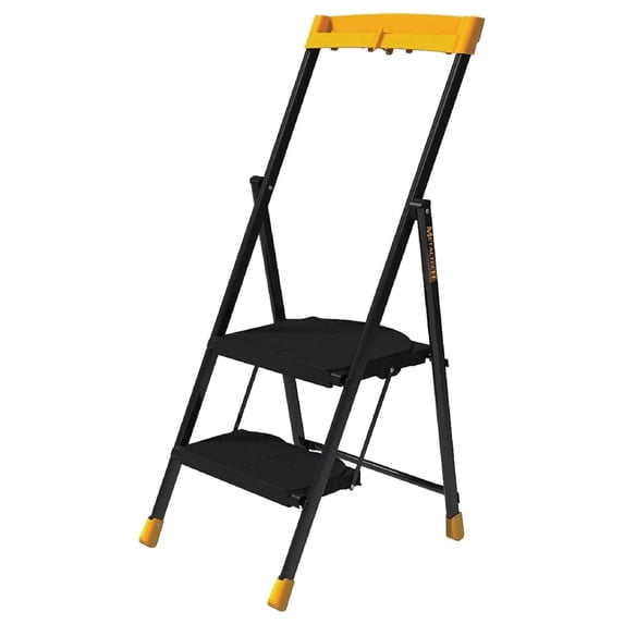 E-SLC2YW 2-Step Pro Steel Step Stool Type I with Utility Tray, Compact ...