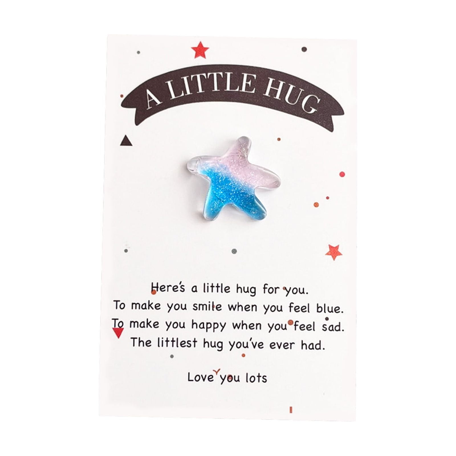 E Sea Animals Gradient Pocket Blessing Card With Sturdy Plastic ...