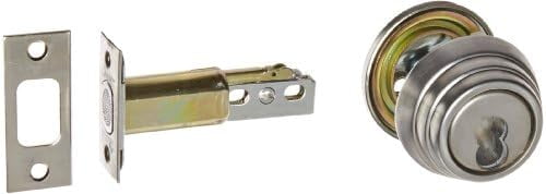 E Series Stain Chromium Occupancy Indicator Deadbolt Auxiliary Lock ...