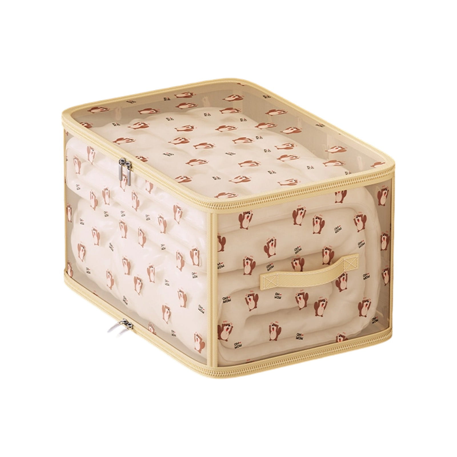 E Squirrels Patterns Foldable Clothes Storage Box Large Capacity Fabric ...