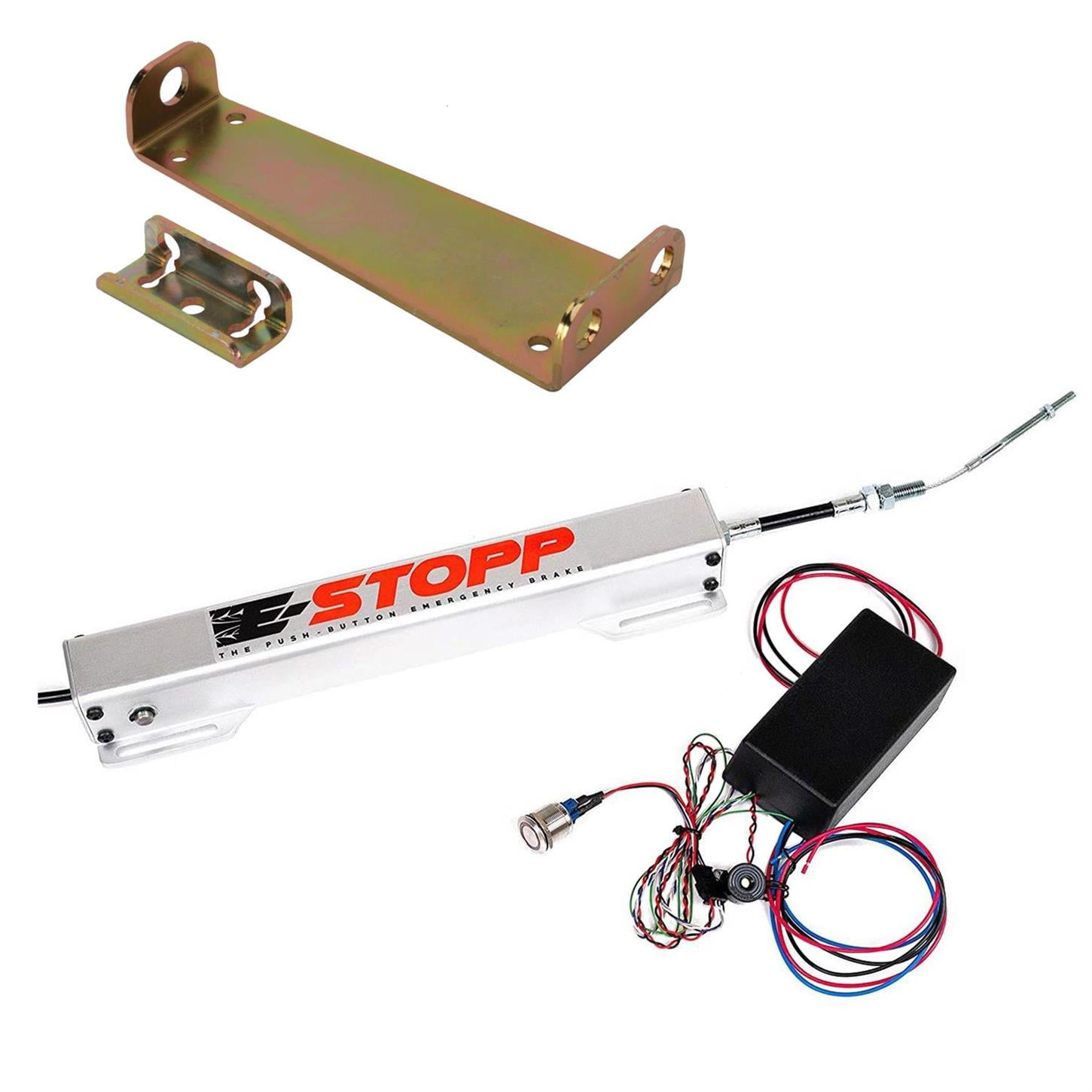 E-Stopp ESK001 Electric Emergency Brake Kit, Auto Parking Hardware with ...