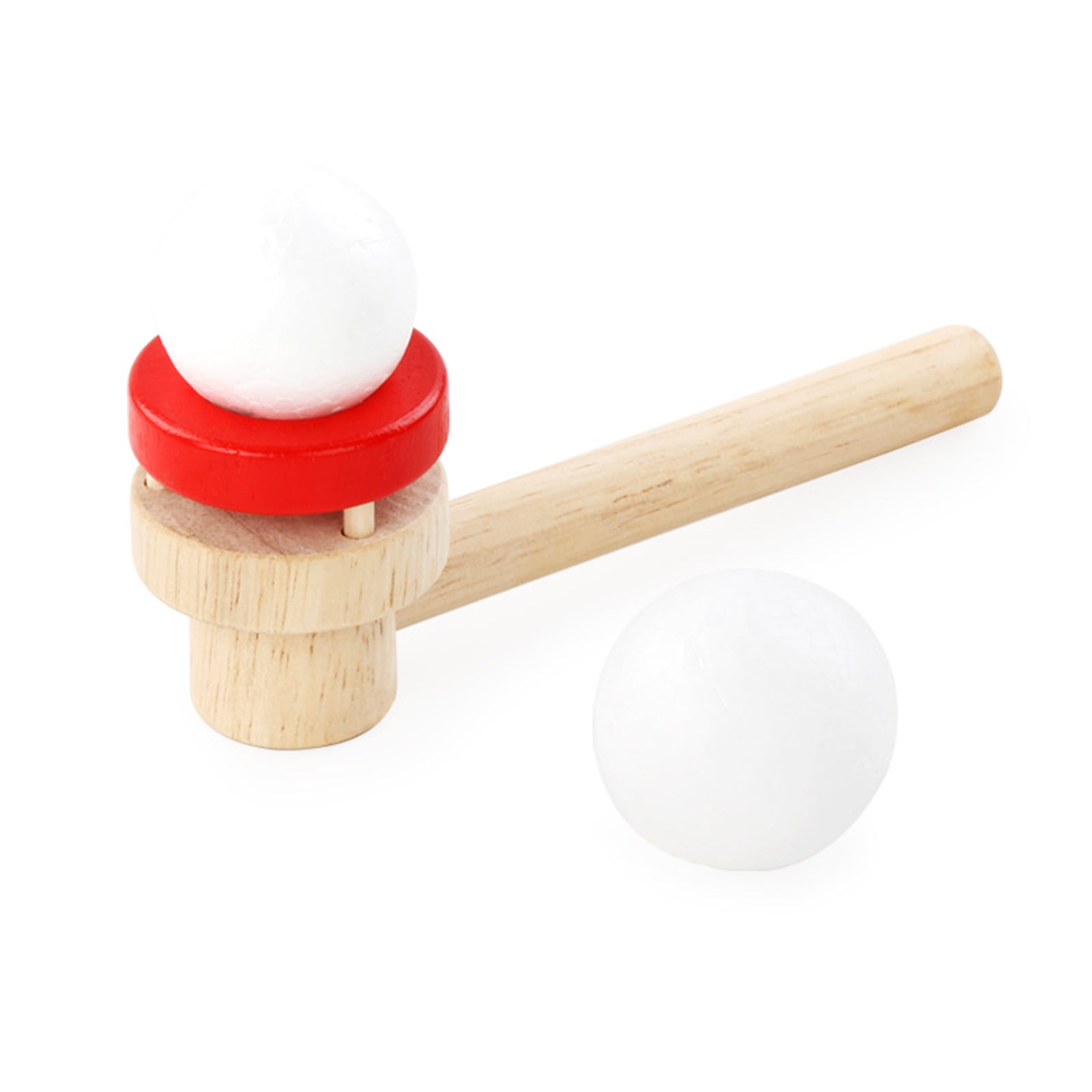 E&T AOVUWU Wooden Floating Ball Game Toy Classic Air Suspension Fun for ...