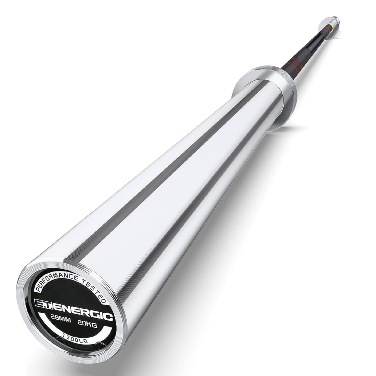 E.T.ENERGIC 7ft 44 lb Olympic Standard Squat Barbell for Weightlifting ...