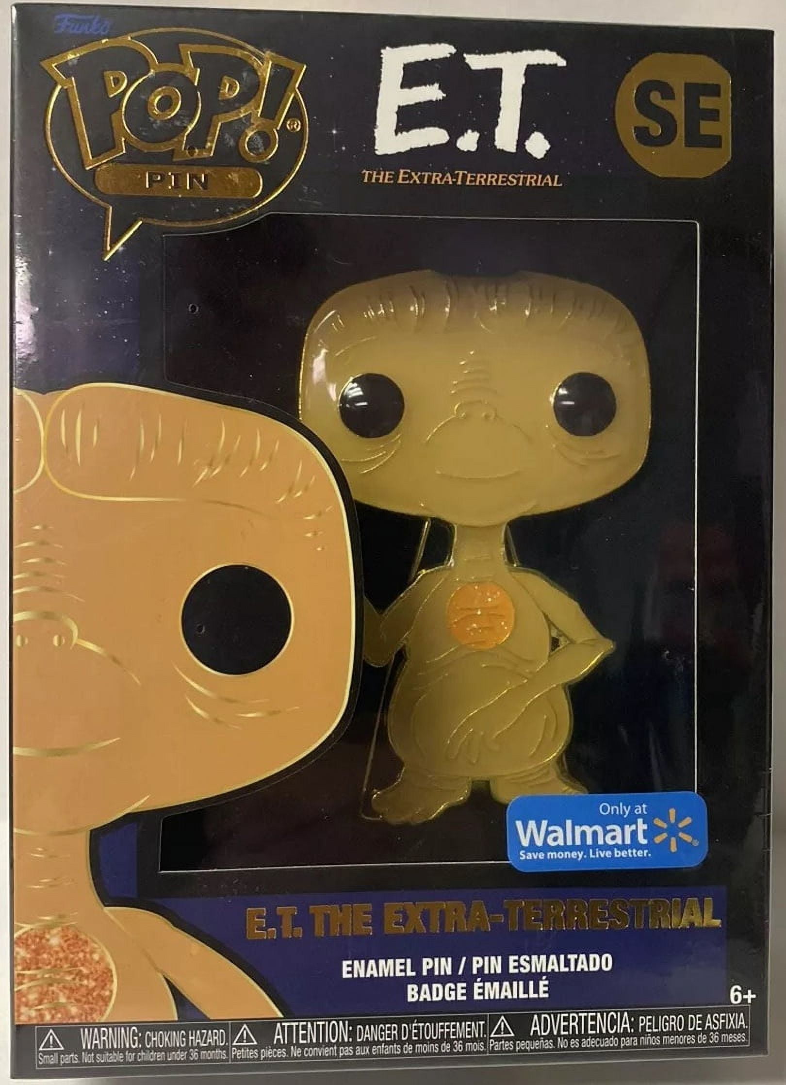 E.T. Extra Terrestrial Funko Enamel pin WM Exclusive! - Walmart.com