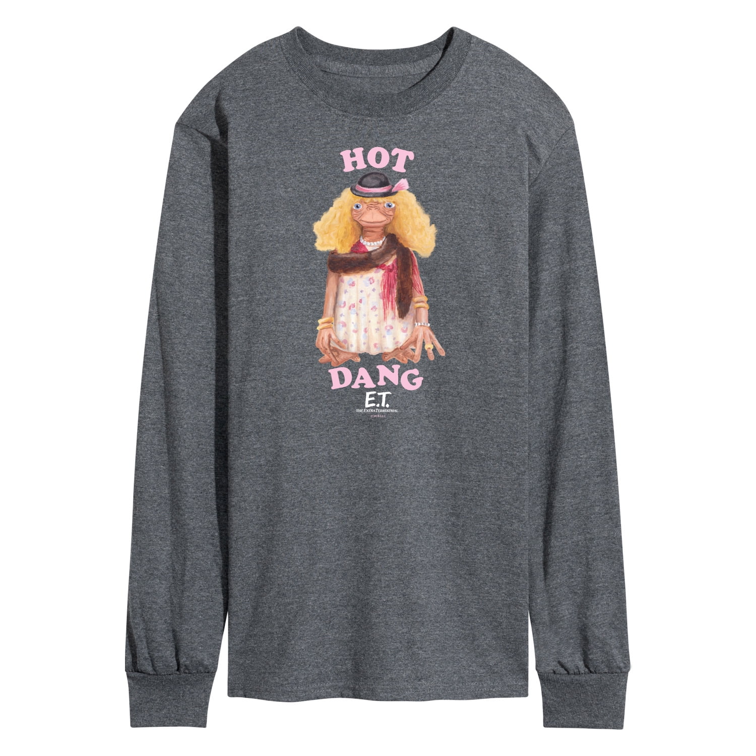 E.T. The Extra Terrestrial - Hot Dang Messy Woman - Men's Long Sleeve T ...