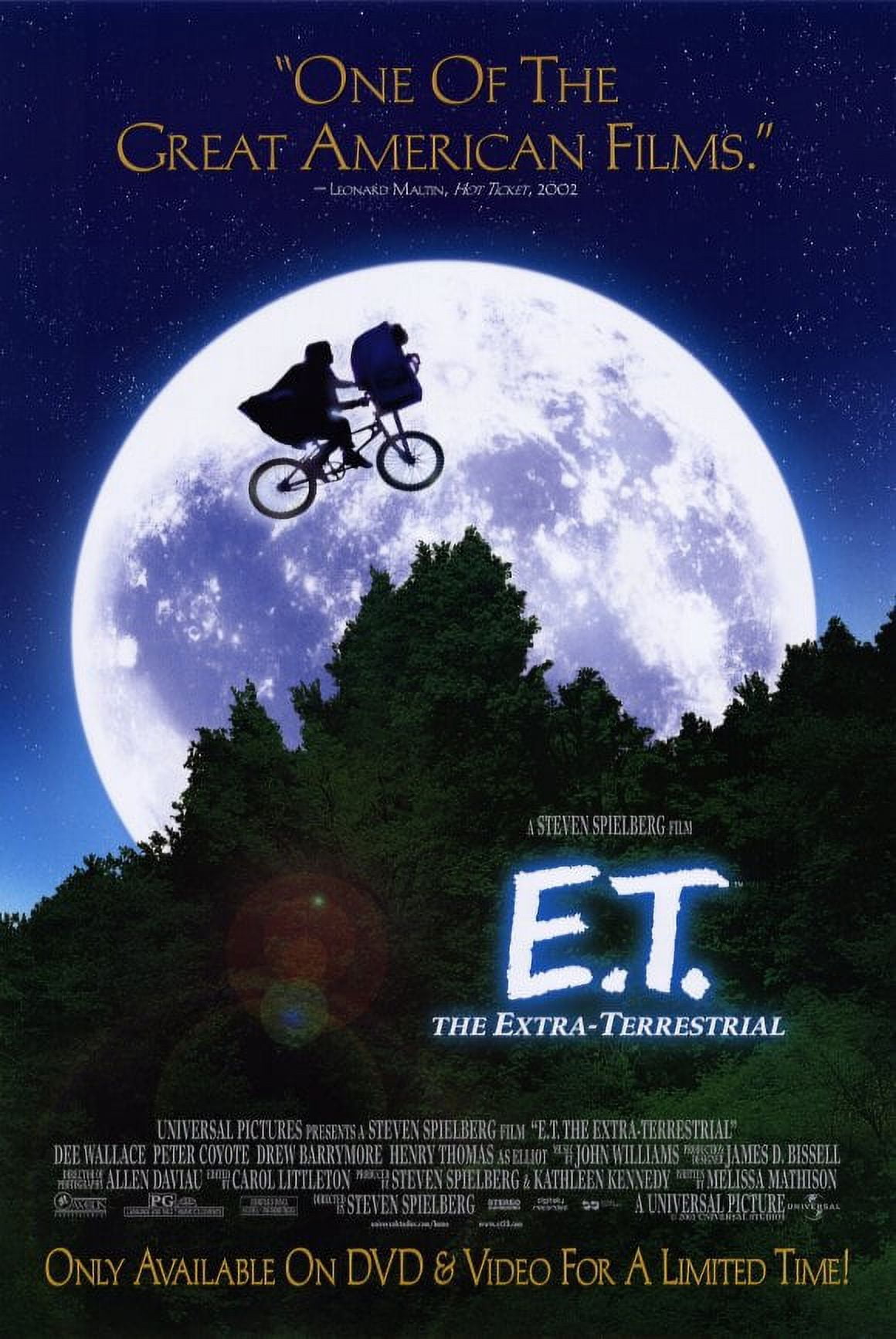 E.T. The Extra-Terrestrial Movie POSTER 11" x 17" Style B - Walmart Business Supplies