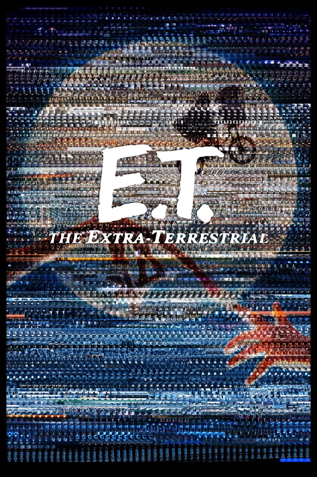 E.T. - The Extra Terrestrial Movie- Whole Movie Poster Print -FMP11 ...