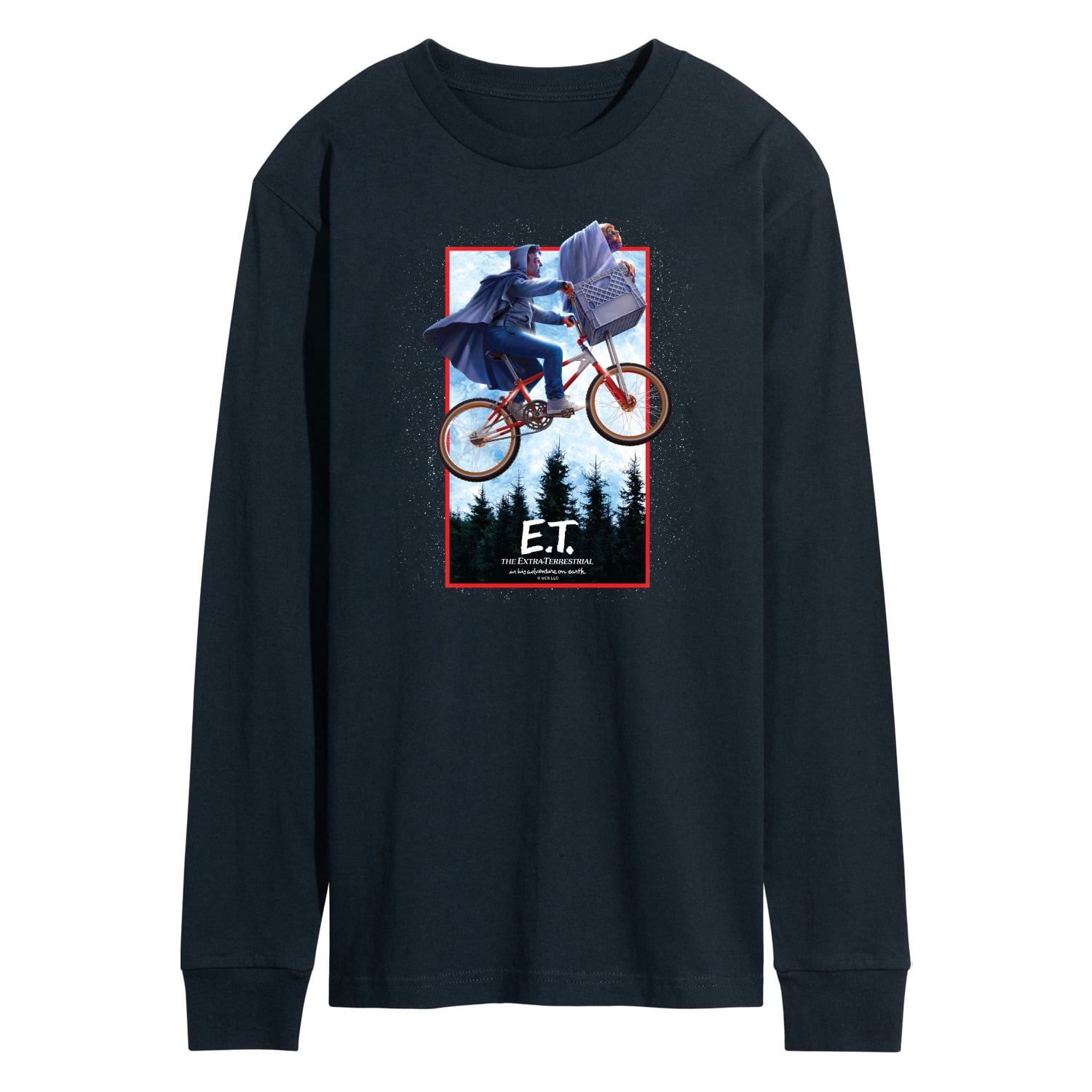 E.T. The Extra Terrestrial - We're Going On A Ride - Men's Long Sleeve ...