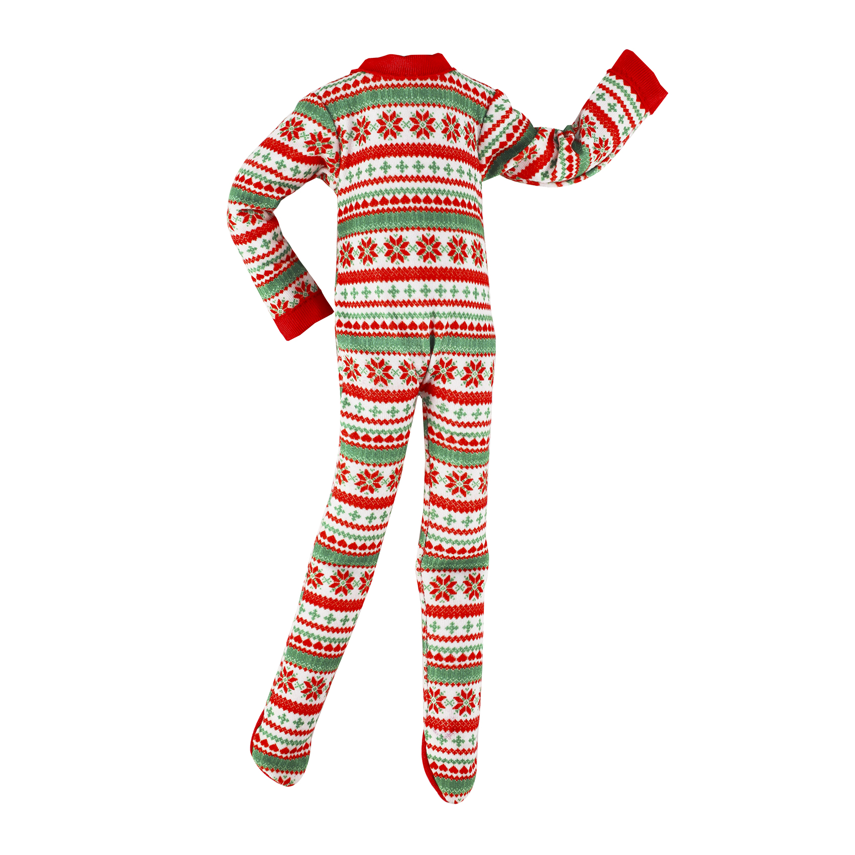 E-TING Santa Clothes Onesie Pajamas PJs Nightgown for elf Doll ...