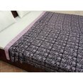 A And E Textiles House Kantha Bedcover Bedding Quilt Hand Block Floral ...