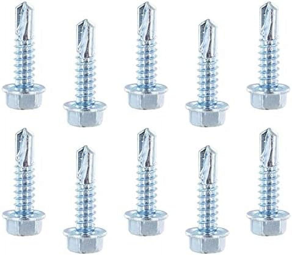 E Track Fasteners, 1 Inch Hex Screw, Self Drilling Tip, Easily Install ...